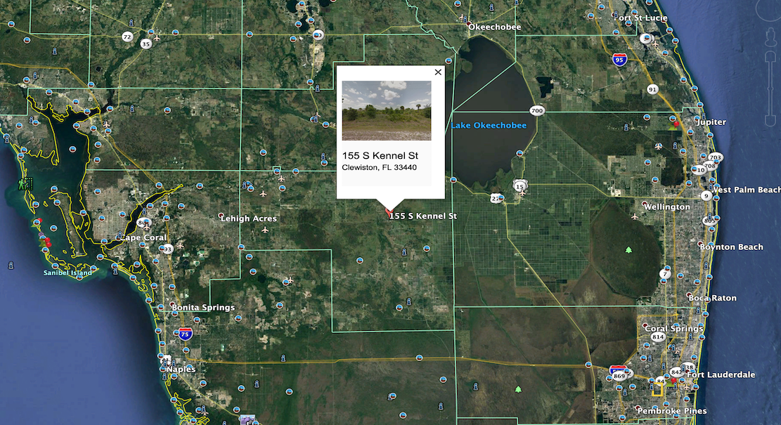 Lot For Sale - MONTURA RANCHES Hendry FL - 1.250 acres, Club House, Paved