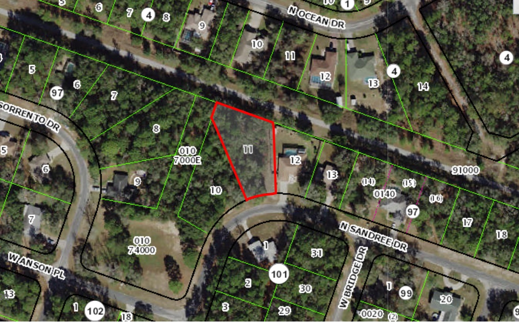 Lot For Sale - CITRUS SPRINGS UNIT 01 Citrus FL - 0.450 acres, Cul de ...